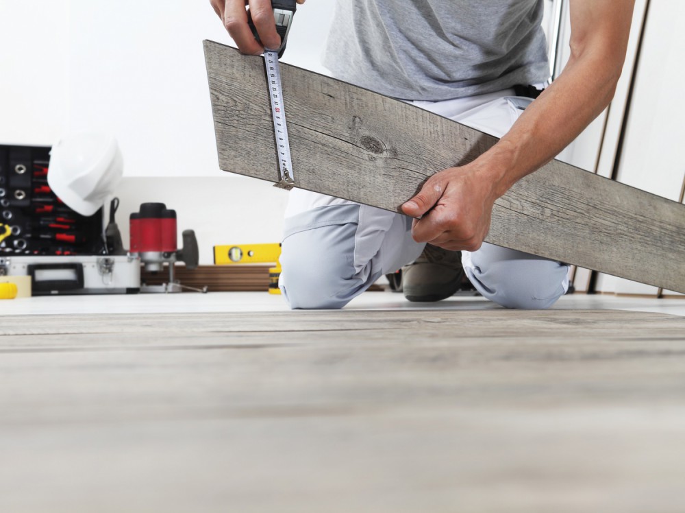 Diy Comment Installer Un Plancher De Vinyle Mon Coin De Vie